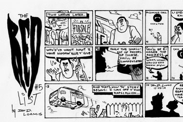 Comic: The Red List #5 - The Washtenaw Voice