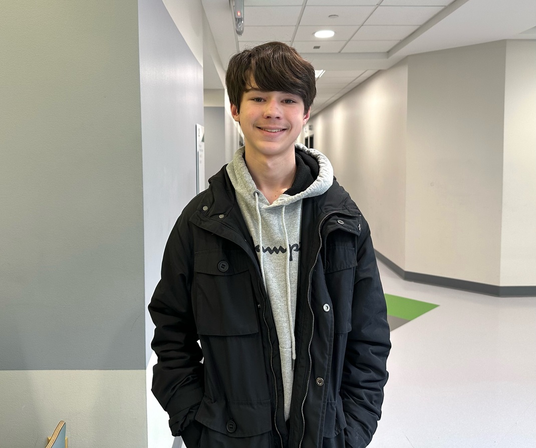 “Education and the school system. Just about my feelings on it and how it functions. I’m in the ...