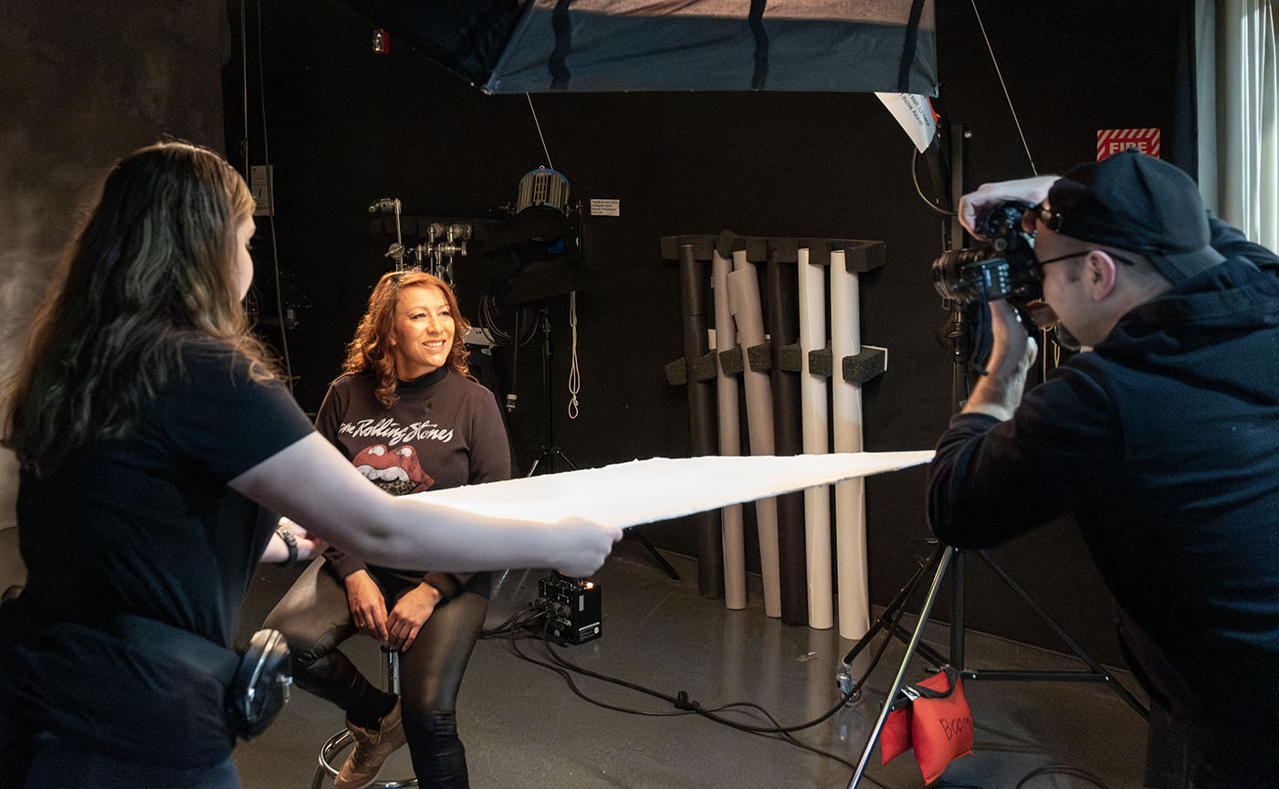 Don Werthmann, photography professor at WCC, showing students how to ...